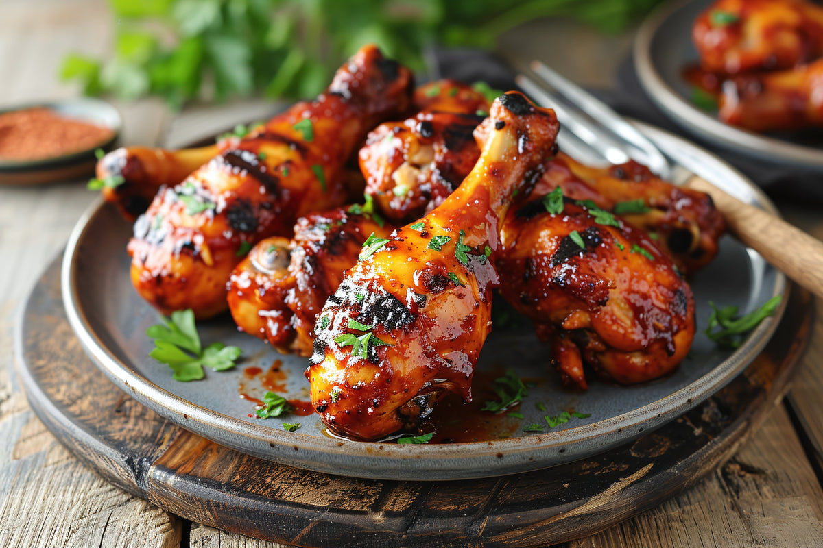 MVP Honey BBQ Chicken Drumsticks | Crowder Powder